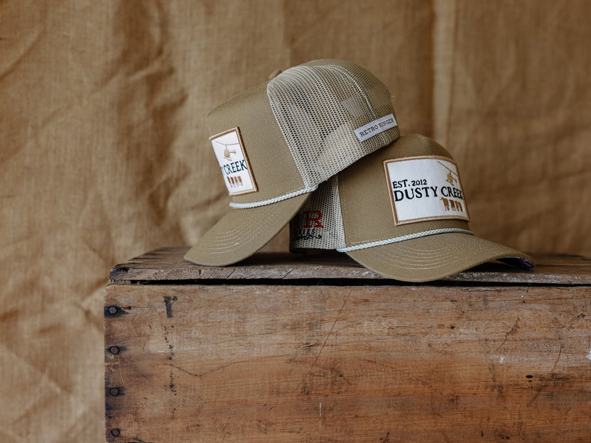 AUSSIE PROFILE TRUCKER CAPS | DUSTY CREEK AUSTRALIA | Country Caps ...